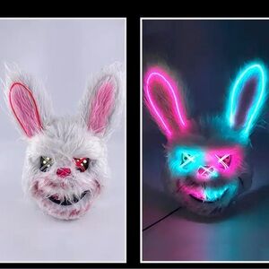 Halloween EL | Costumes | Scary Rabbit Halloween Led Mask | Poshmark